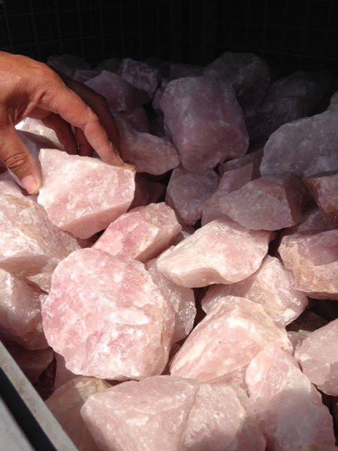 Rose quartz - Brazilian Curiosa